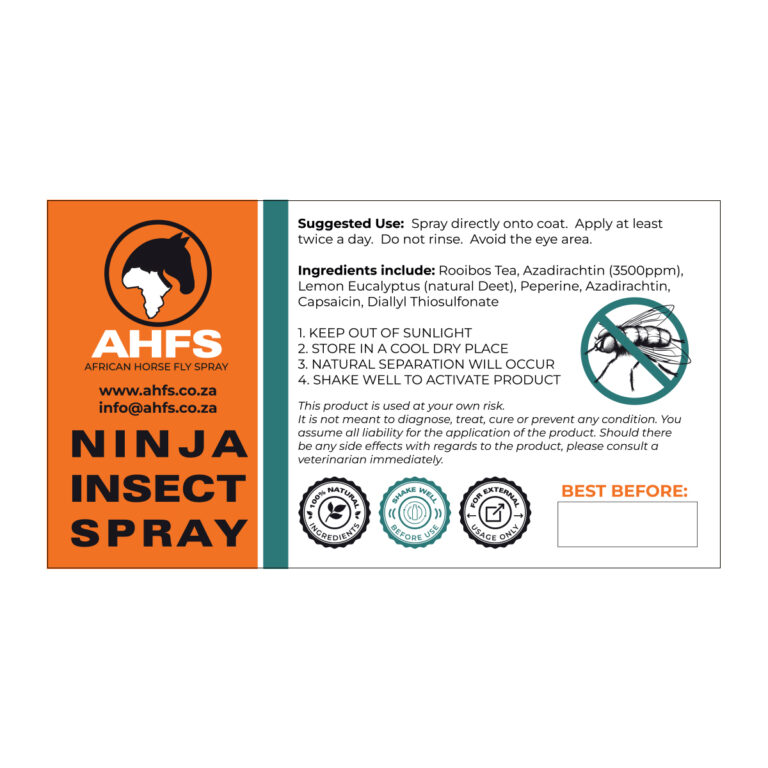 Ninja Insect Spray - African Horse Fly Spray