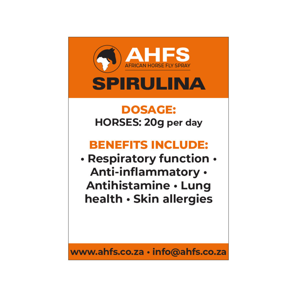 Spirulina - African Horse Fly Spray