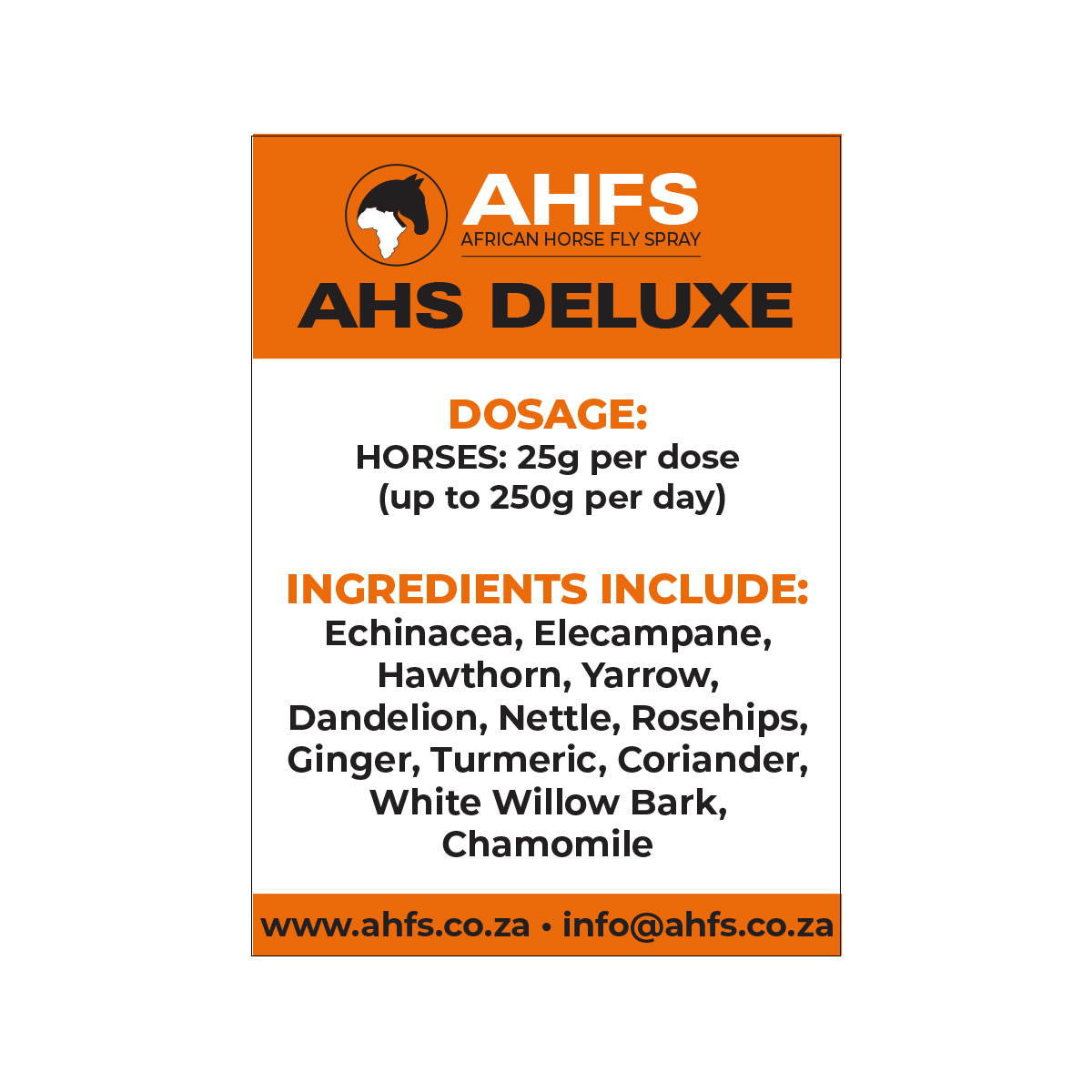 ahs-deluxe - African Horse Fly Spray