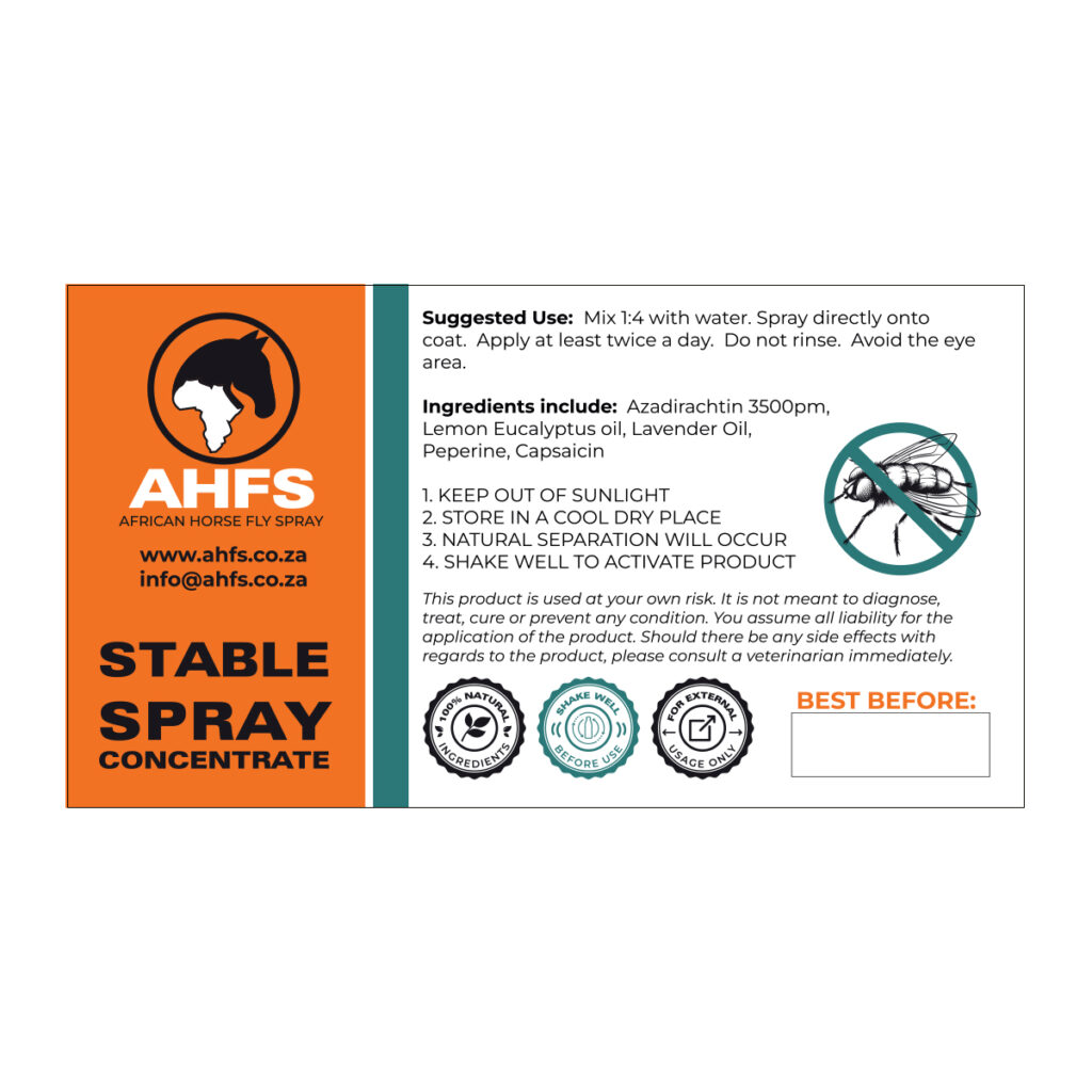Stable Spray Concentrate - African Horse Fly Spray