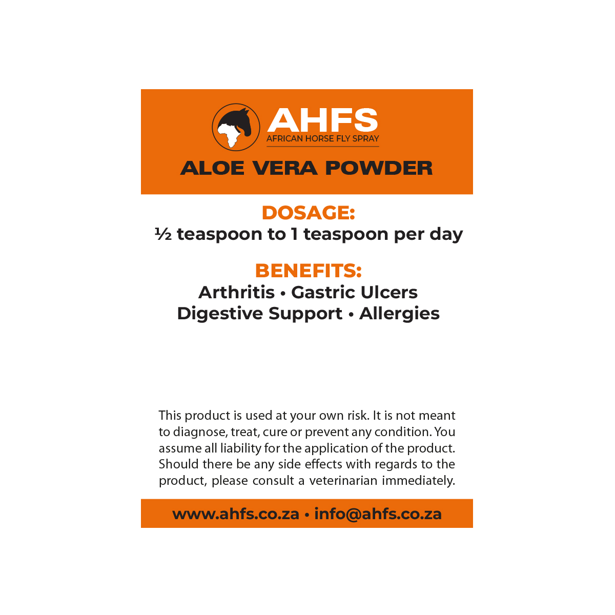 aloevera - African Horse Fly Spray