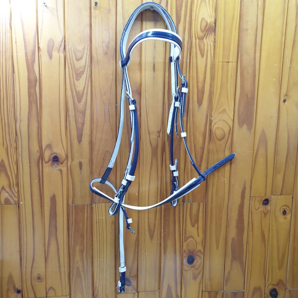 PVC Endurance Cob / Full Bridle & Running Martingale & Breastplate (A6 ...